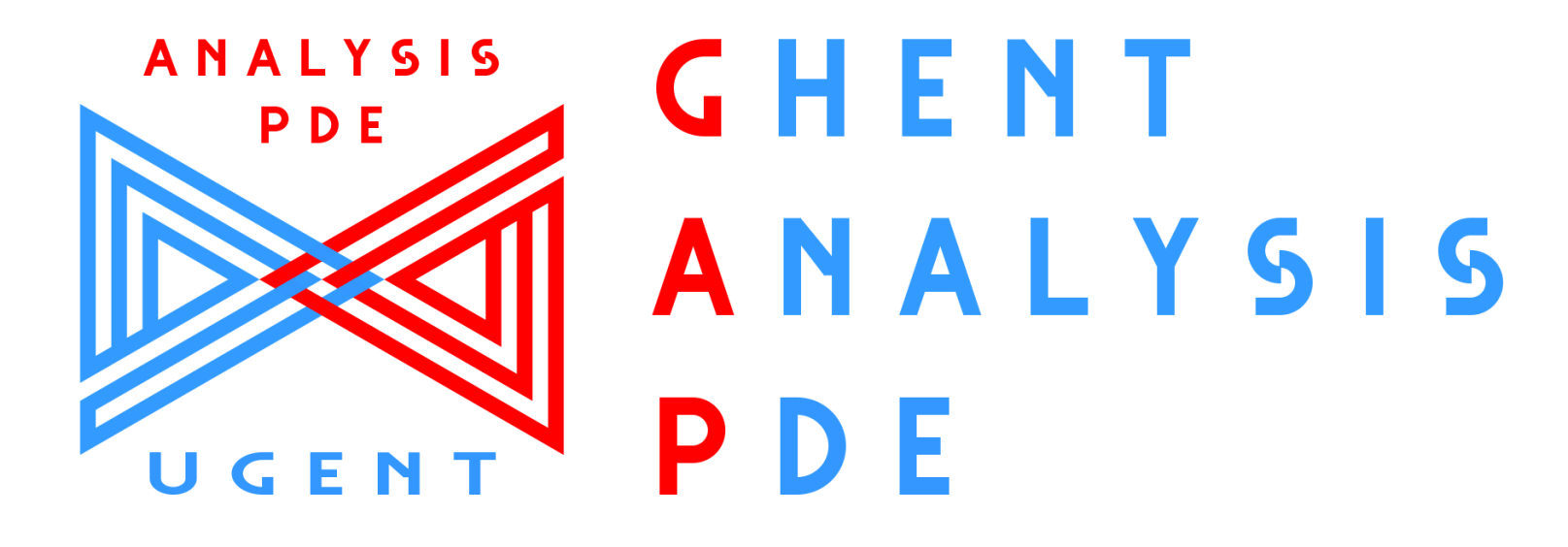 The logos of Ghent Analysis and PDE Center – Ghent Analysis & PDE Center