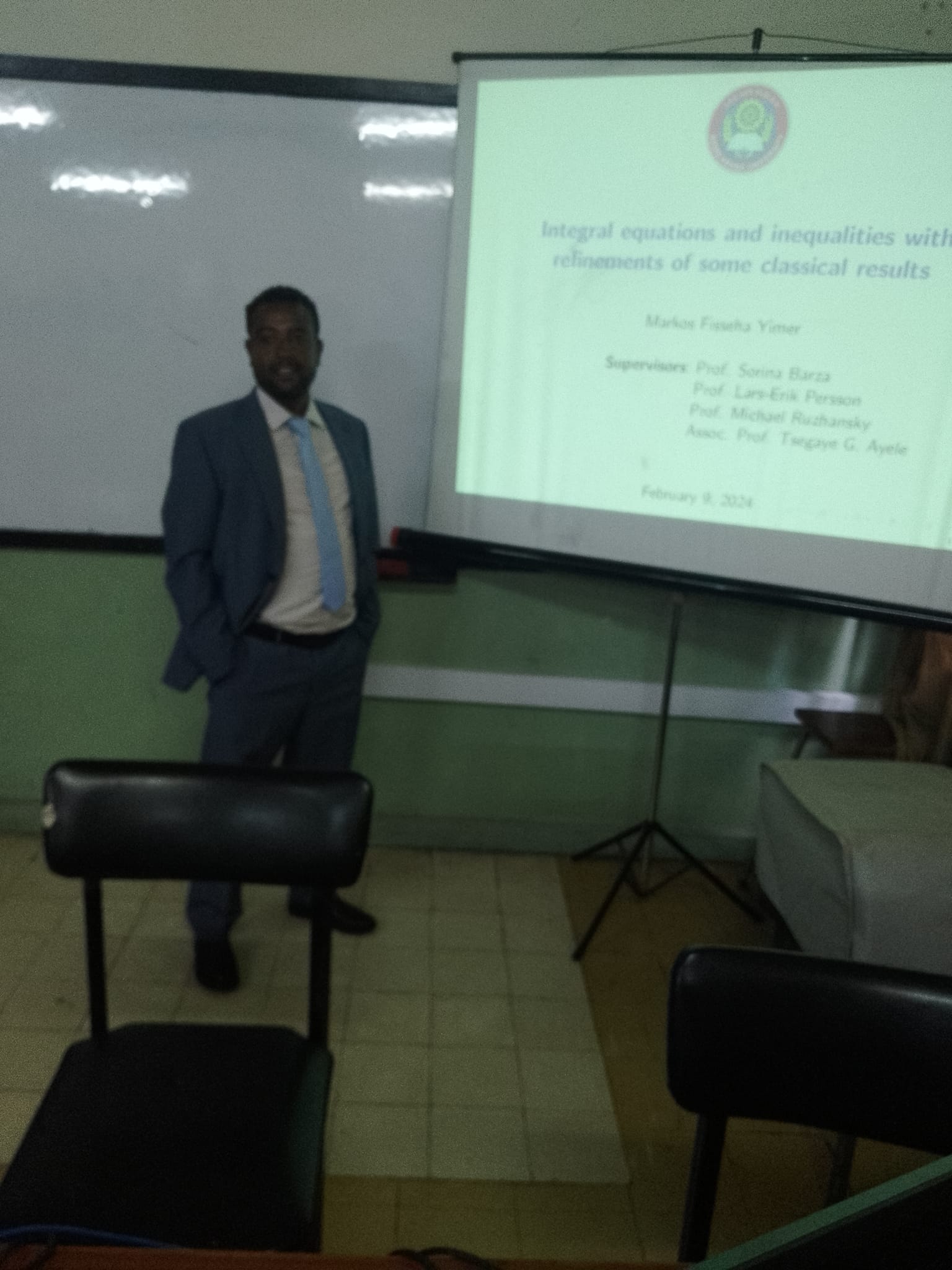 Congratulations to Dr. Markos Fisseha Yimer – Ghent Analysis & PDE Center